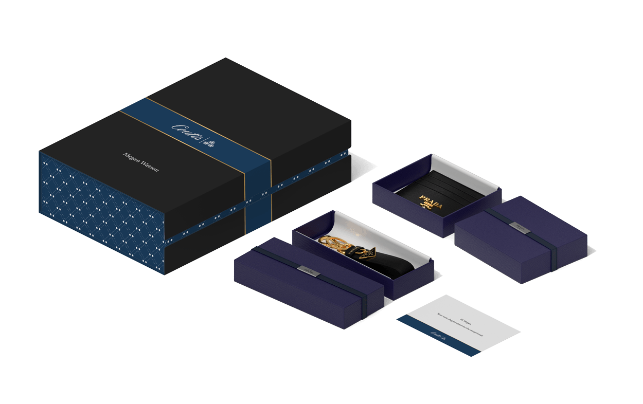 Prada Travel Collection GildedBox